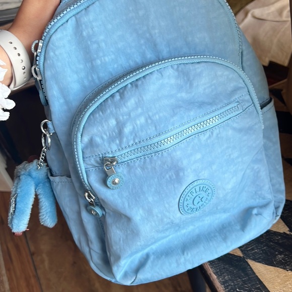 Kipling | Bags | Kipling Blue Small Backpack | Poshmark